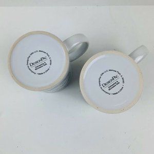 Designpac | Dining | Set Of 2 Designpac Wish Mugs Pair Christmas Coffee ...